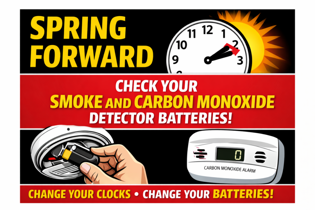 Spring Forward Safely: Change Your Batteries – Douglas County Herald