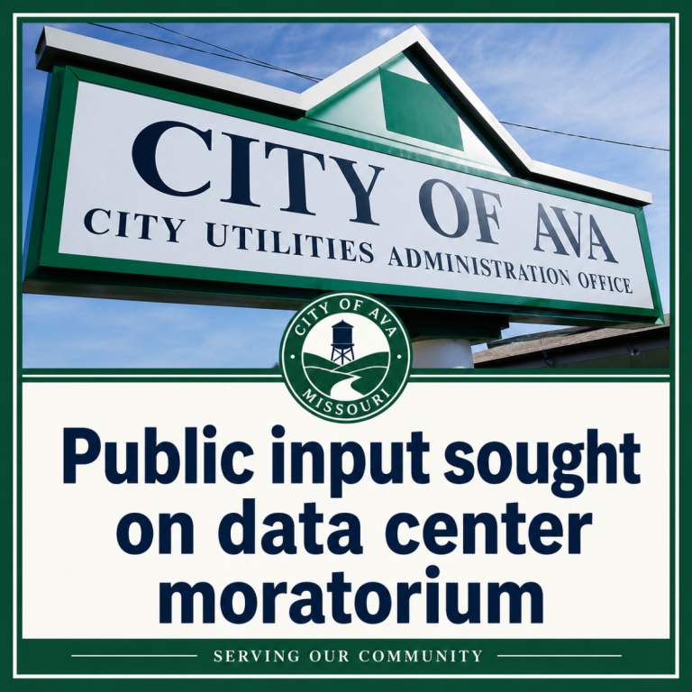 Public input sought on data center moratorium – Douglas County Herald